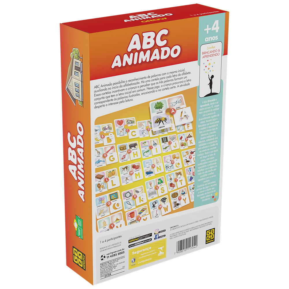 Jogo ABC Animado - Imaginarium